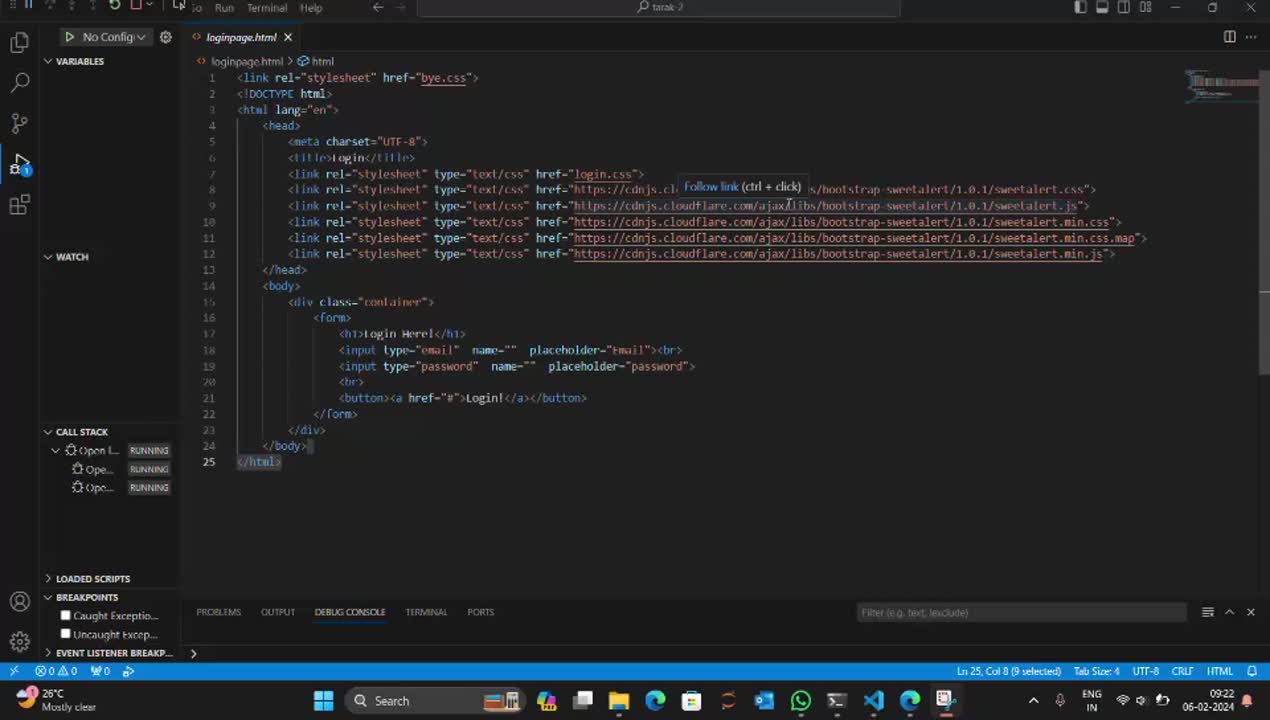 Tarak Sri Chandrahas Lakkakula on LinkedIn: #technohacks #webdevelopment Tarak Sri Chandrahas Lakkakula on LinkedIn: #technohacks #webdevelopment