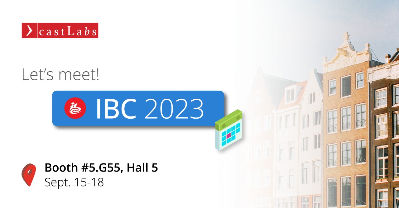 castLabs on LinkedIn: Let's meet at IBC 2023 - castLabs castLabs on LinkedIn: Let's meet at IBC 2023 - castLabs