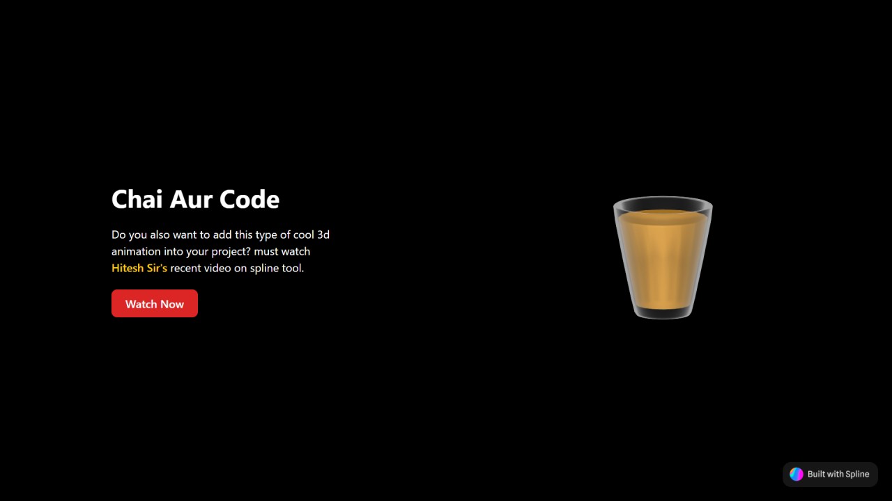 Rahul Baraiya on LinkedIn: #code #coding #chaiaurcode #spline #3d #ai # ... Rahul Baraiya on LinkedIn: #code #coding #chaiaurcode #spline #3d #ai # ...