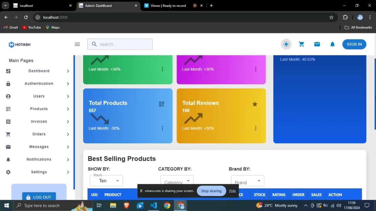 Hosea Nganga on LinkedIn: 🚀 Building a Fullstack E-commerce App: Admin ... Hosea Nganga on LinkedIn: 🚀 Building a Fullstack E-commerce App: Admin ...