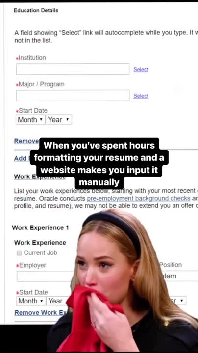 Dalton Stike on LinkedIn: When you have to input your resume manually Dalton Stike on LinkedIn: When you have to input your resume manually