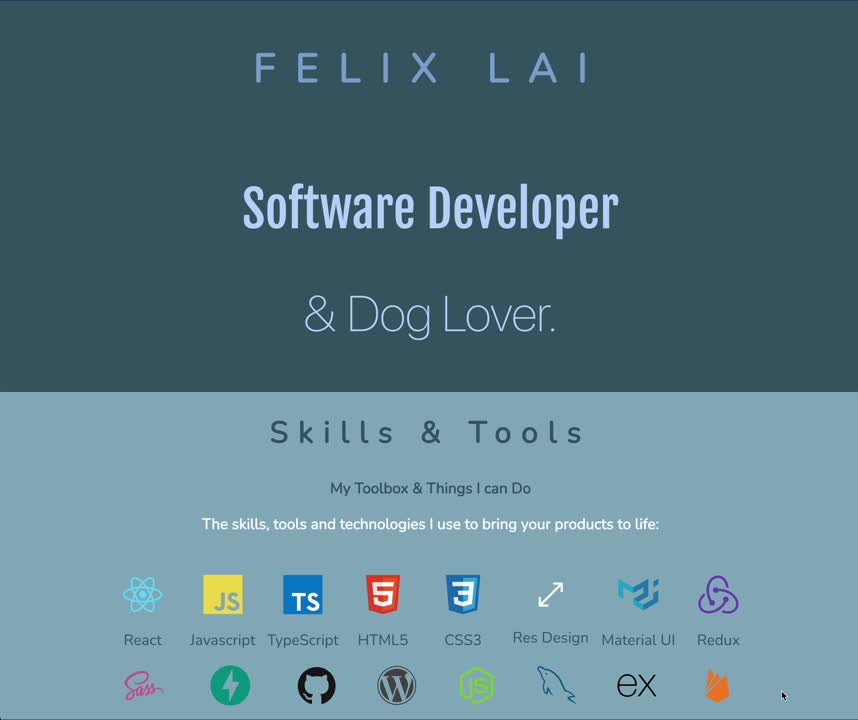 Felix Lai on LinkedIn: #frontenddeveloper #nextjs #typescript #tailwindcss Felix Lai on LinkedIn: #frontenddeveloper #nextjs #typescript #tailwindcss