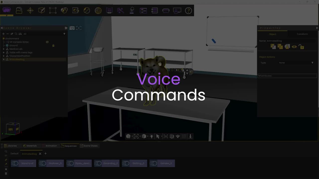 SimLab Soft VR Voice Commands | SimLab Soft SimLab Soft VR Voice Commands | SimLab Soft