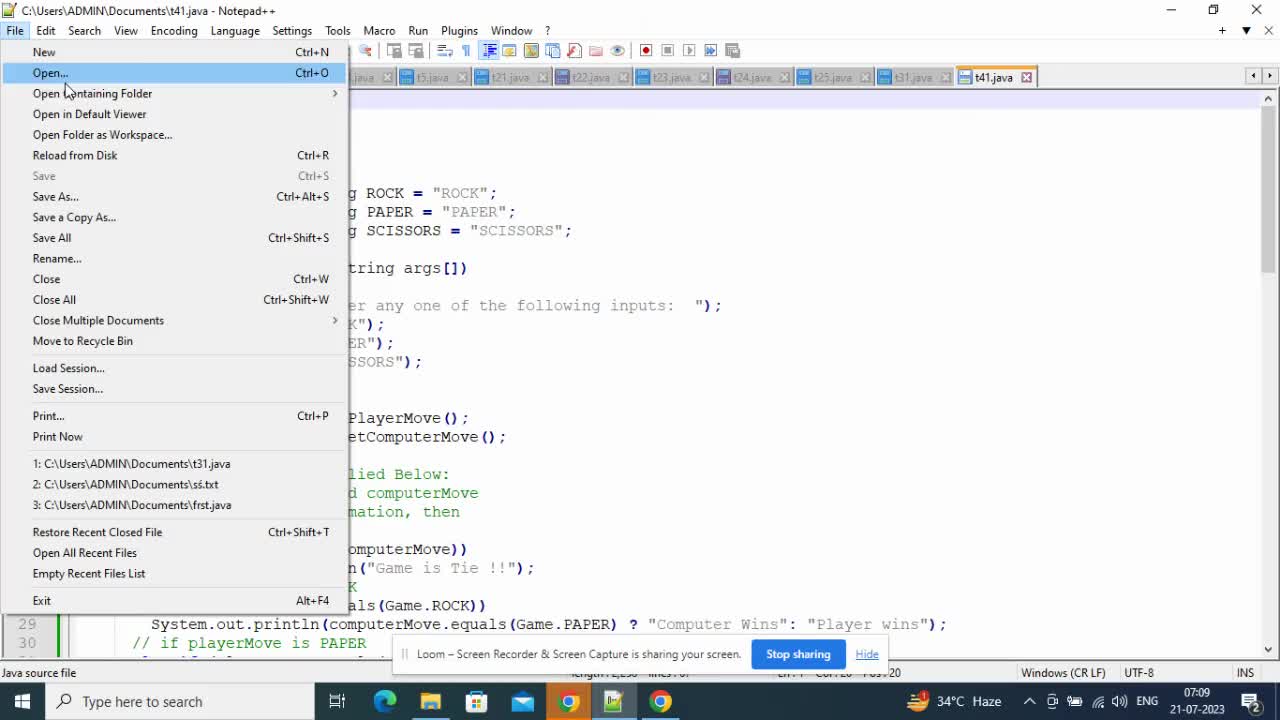 Keerthana Rajendiran on LinkedIn: #interpe #intership #java Keerthana Rajendiran on LinkedIn: #interpe #intership #java
