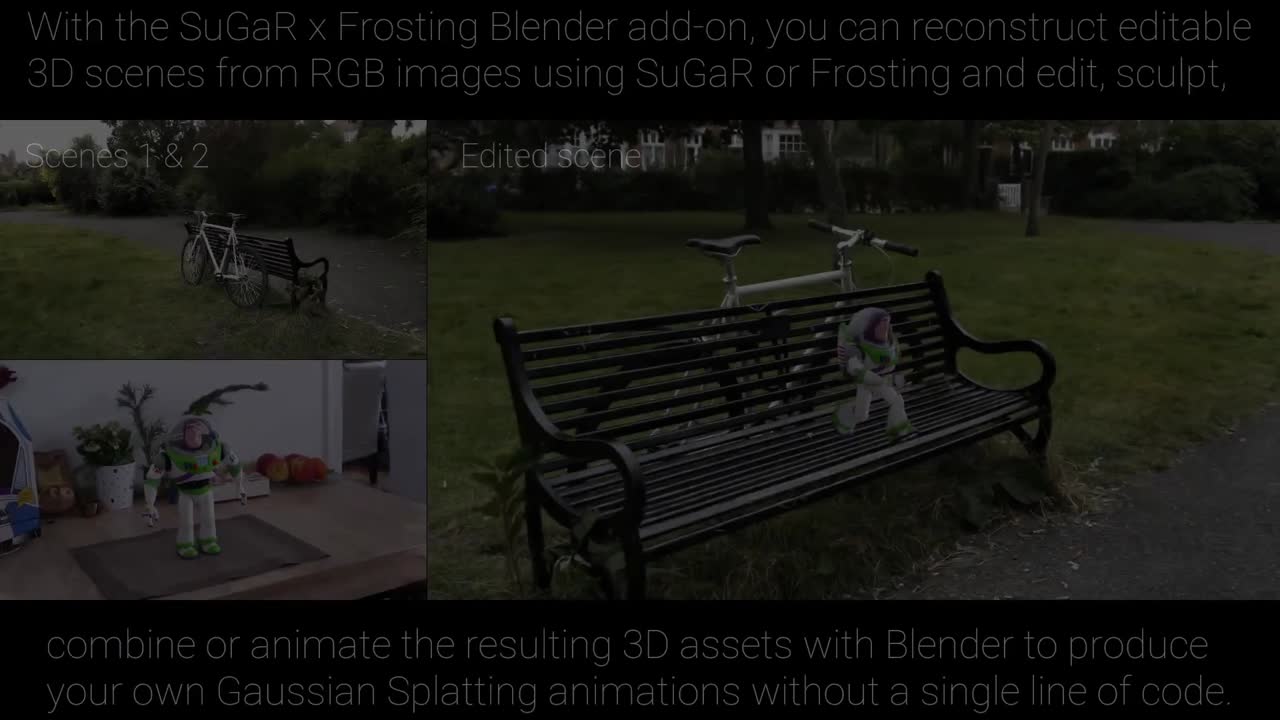 Sreenivas G on LinkedIn: Gaussian Splatting with meshes now in Blender.... Sreenivas G on LinkedIn: Gaussian Splatting with meshes now in Blender....