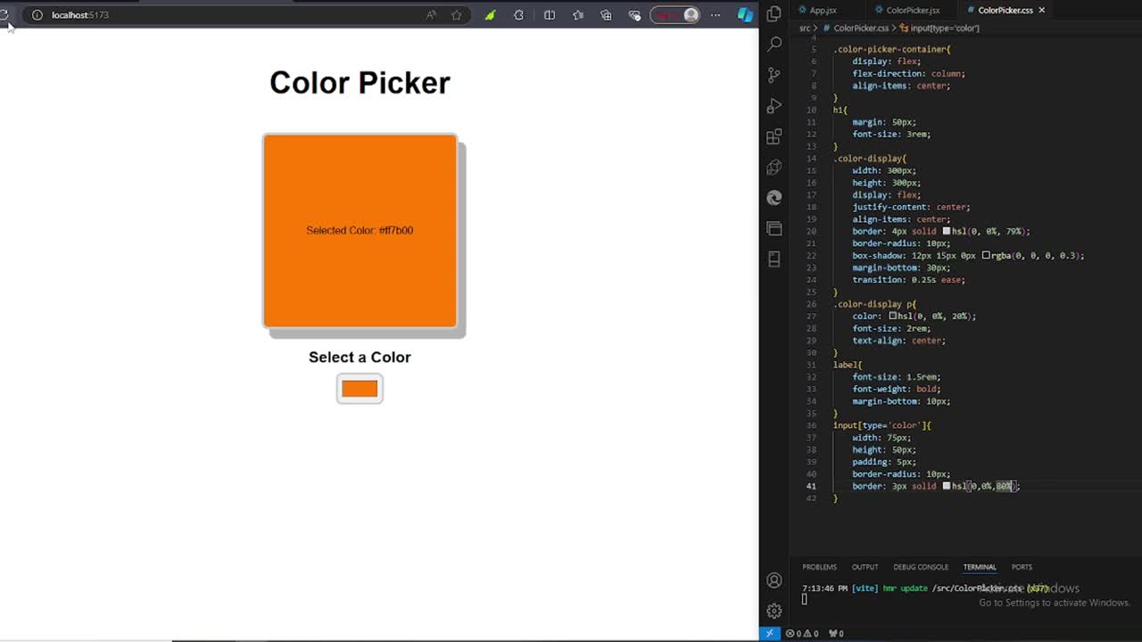 Mohssin Khrimtach on LinkedIn: Color picker app Using React Js # ... Mohssin Khrimtach on LinkedIn: Color picker app Using React Js # ...