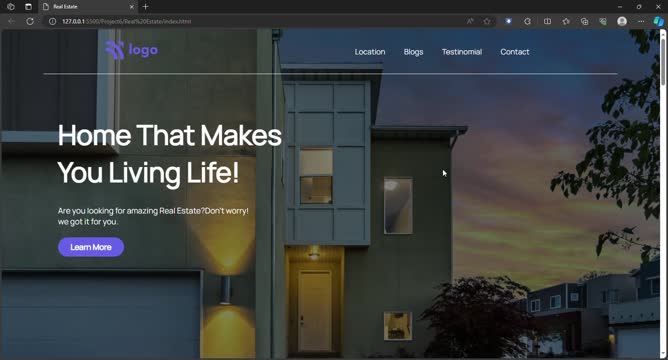 My Real Estate Website Project using HTML and CSS | Labjot Singh posted ... My Real Estate Website Project using HTML and CSS | Labjot Singh posted ...