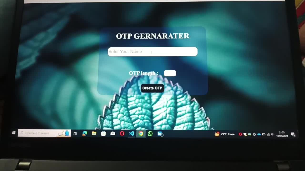 Abir Afridi on LinkedIn: Random OTP Gernarater as assignment by Sir S ... Abir Afridi on LinkedIn: Random OTP Gernarater as assignment by Sir S ...