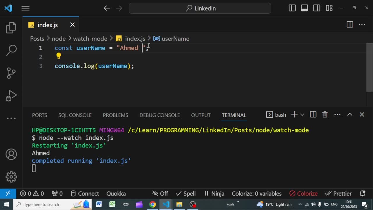 Ahmed Ben Chakhter on LinkedIn: #productivity #nodejs #backend # ... Ahmed Ben Chakhter on LinkedIn: #productivity #nodejs #backend # ...