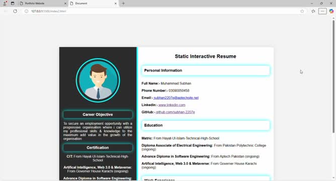 #html #css #javascript #frontend #linkdin | Muhammad Subhan #html #css #javascript #frontend #linkdin | Muhammad Subhan