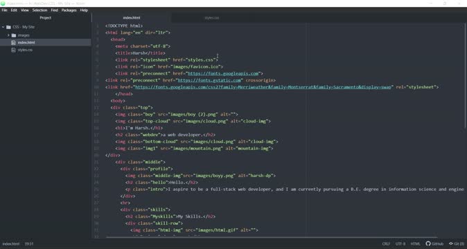Harsh Mishra on LinkedIn: #task1 #portfoliowebsite #webdevelopment # ... Harsh Mishra on LinkedIn: #task1 #portfoliowebsite #webdevelopment # ...