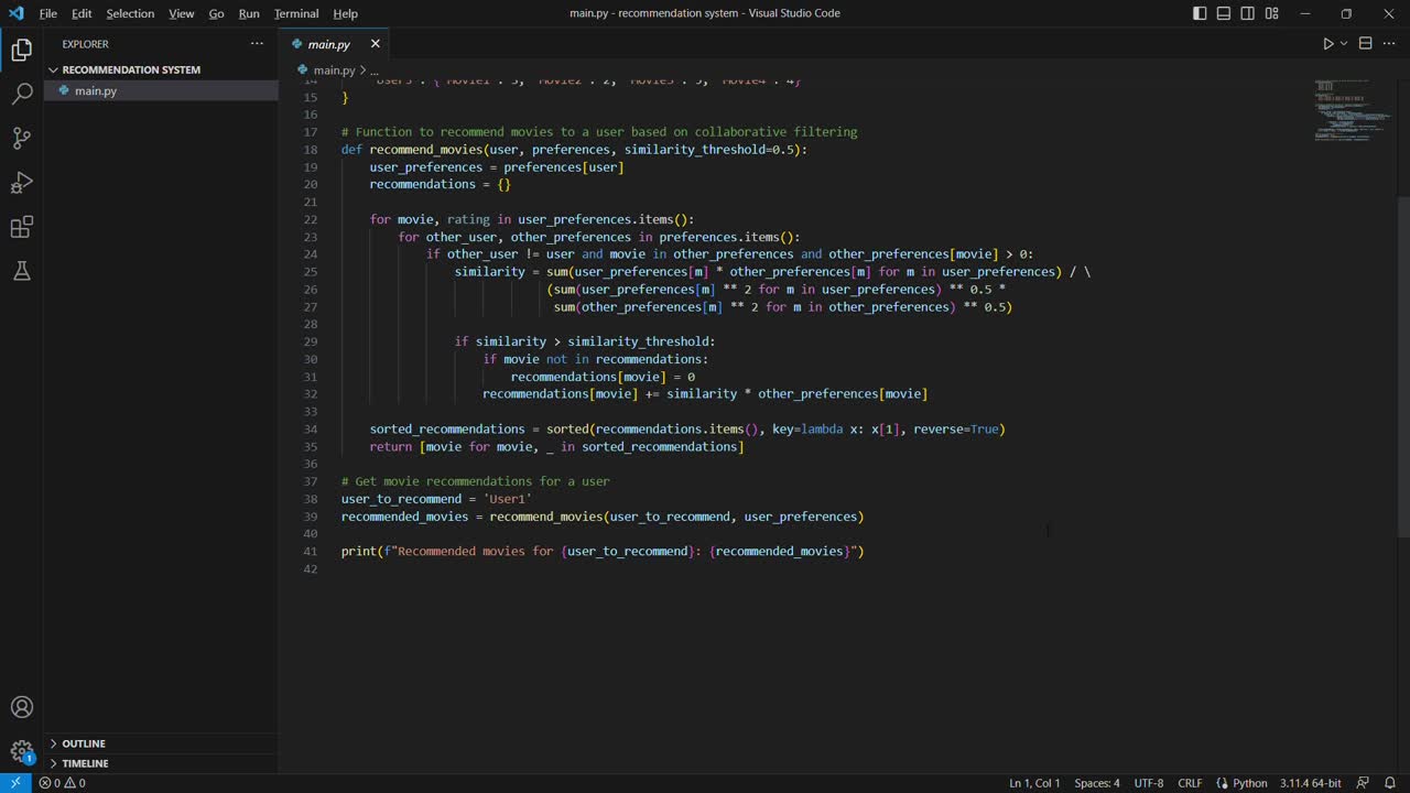 Tharun Mudavath on LinkedIn: #codsoft #artificialintelligence Tharun Mudavath on LinkedIn: #codsoft #artificialintelligence