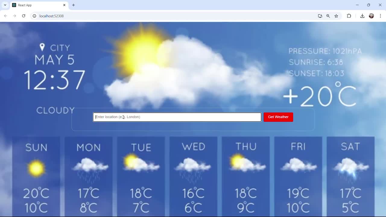 Sandhya Neupane on LinkedIn: #weatherapp #webdevelopment Sandhya Neupane on LinkedIn: #weatherapp #webdevelopment