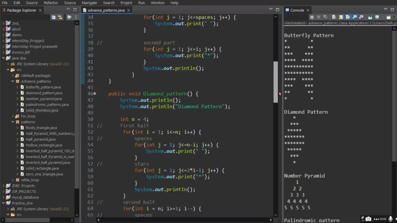 Suraj Singh on LinkedIn: #javaprogramming #dsa #patternprinting # ... Suraj Singh on LinkedIn: #javaprogramming #dsa #patternprinting # ...
