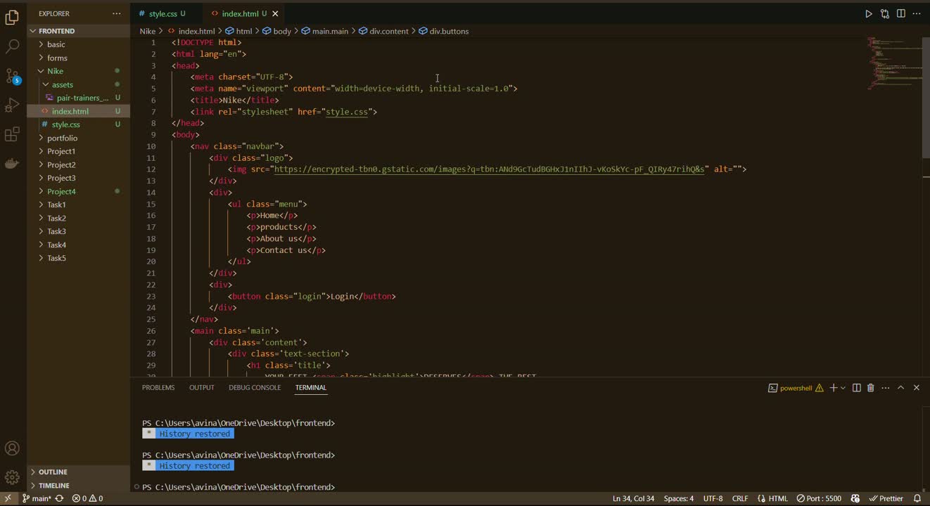 #webdevelopment #html #css #nikewebpage #frontenddevelopment ... #webdevelopment #html #css #nikewebpage #frontenddevelopment ...