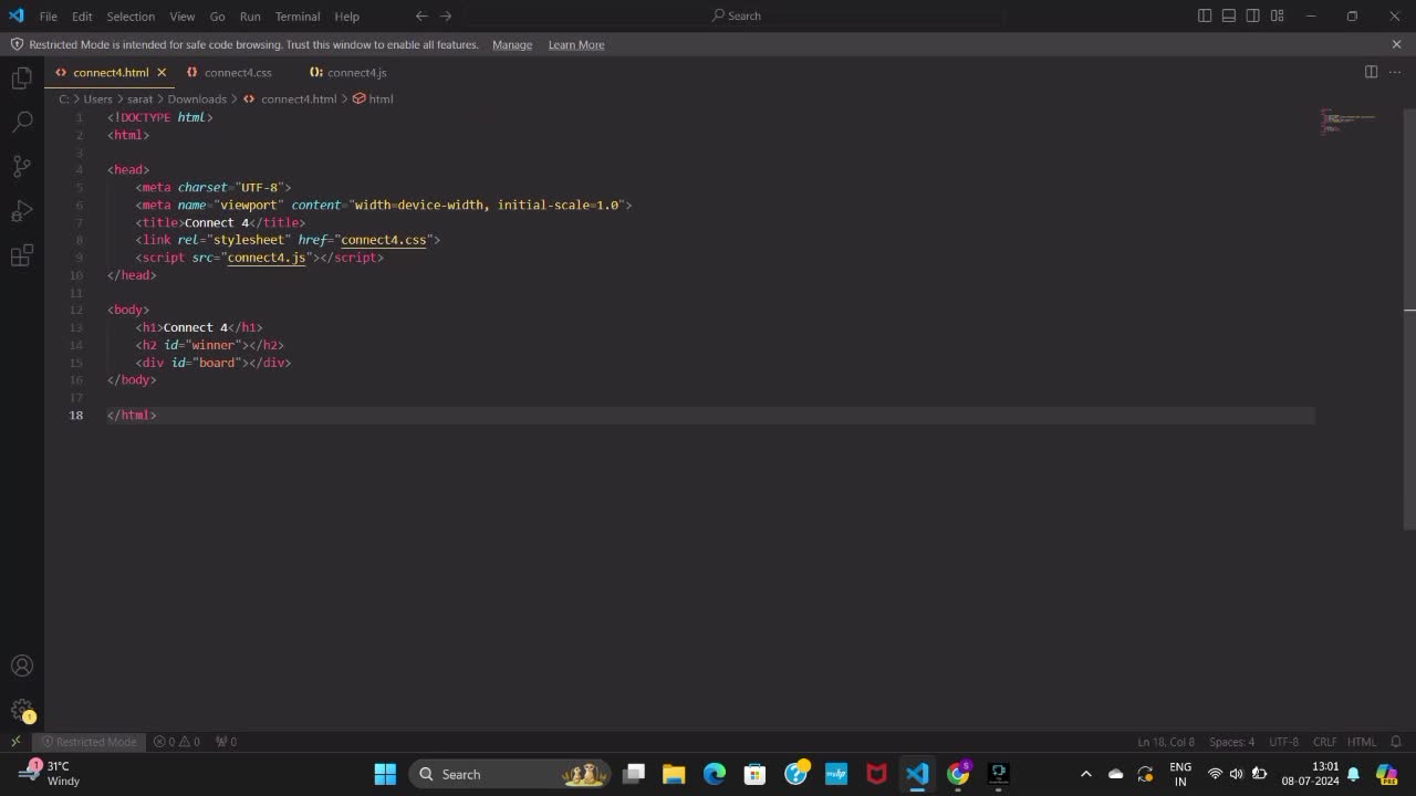 Sarath Vignesh on LinkedIn: #webdevelopment #internship #internpe Sarath Vignesh on LinkedIn: #webdevelopment #internship #internpe