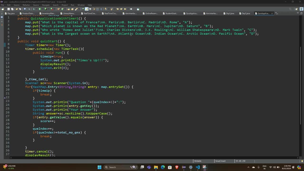 mohamed barseth on LinkedIn: #java #programming #internship #codsoft # ... mohamed barseth on LinkedIn: #java #programming #internship #codsoft # ...