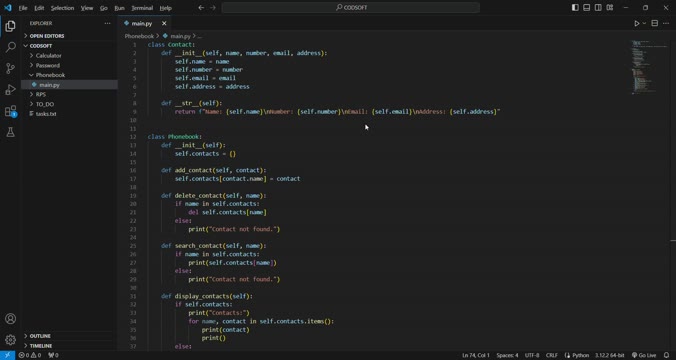 Nishchal Jangra on LinkedIn: #codsoft #internship #pythonprogramming Nishchal Jangra on LinkedIn: #codsoft #internship #pythonprogramming