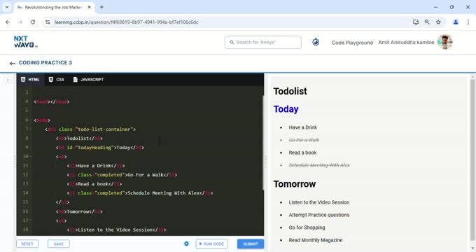 Amit Kamble on LinkedIn: #100dayscode #ccbp #nxtwave #100daysofcode # ... Amit Kamble on LinkedIn: #100dayscode #ccbp #nxtwave #100daysofcode # ...