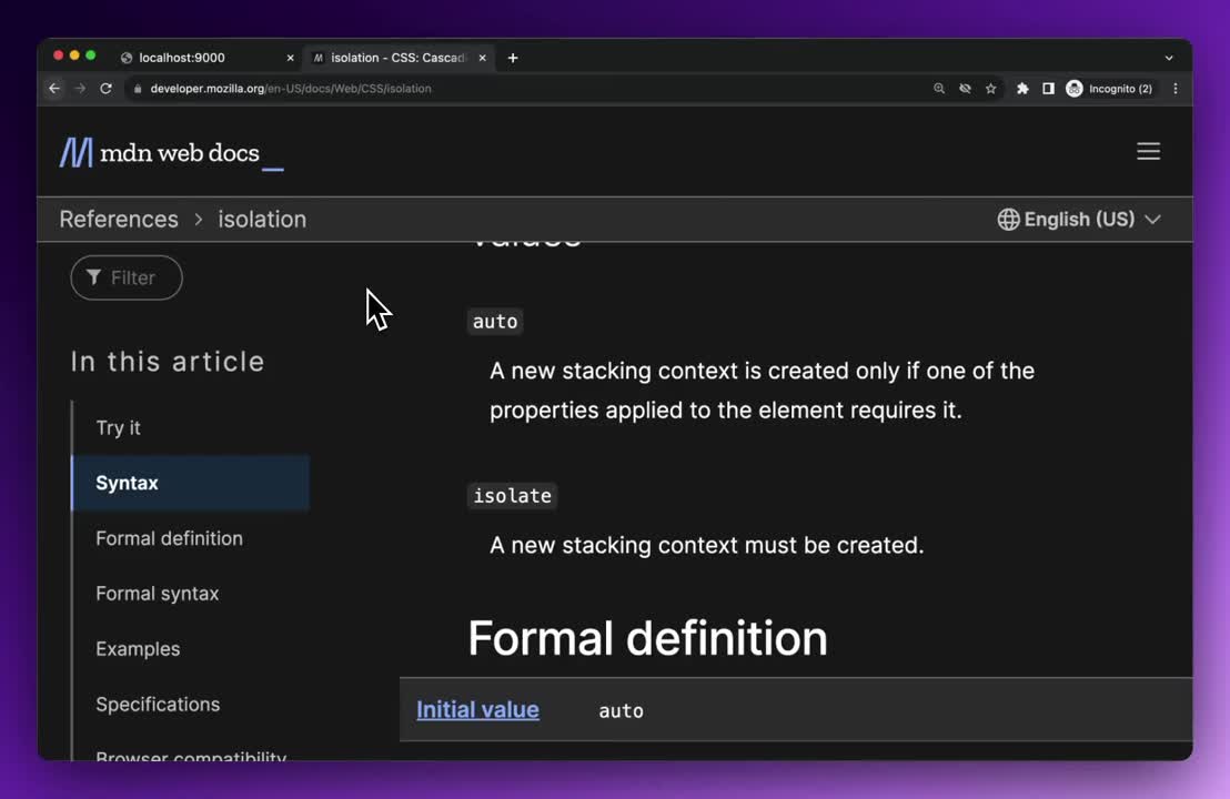 Arbaoui Mehdi on LinkedIn: Using the CSS property and value `isolation ... Arbaoui Mehdi on LinkedIn: Using the CSS property and value `isolation ...