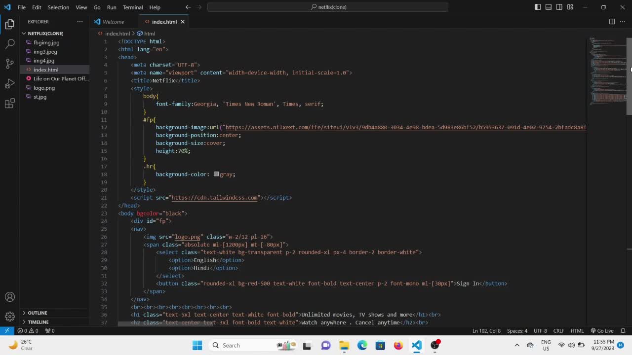 Ayush Verma on LinkedIn: #tailwindcss #tailwind #netflix #html Ayush Verma on LinkedIn: #tailwindcss #tailwind #netflix #html