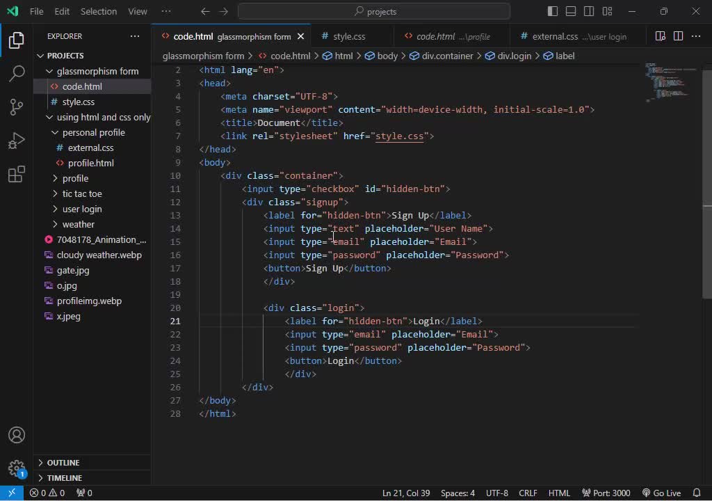 Ishika Garg on LinkedIn: #glassmorphism #html #css #loginpage # ... Ishika Garg on LinkedIn: #glassmorphism #html #css #loginpage # ...