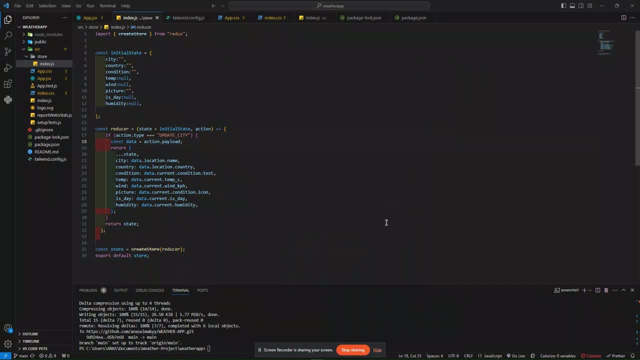 Anas El Maky on LinkedIn: #weatherapp #reactjs #redux #webdevelopment # ... Anas El Maky on LinkedIn: #weatherapp #reactjs #redux #webdevelopment # ...