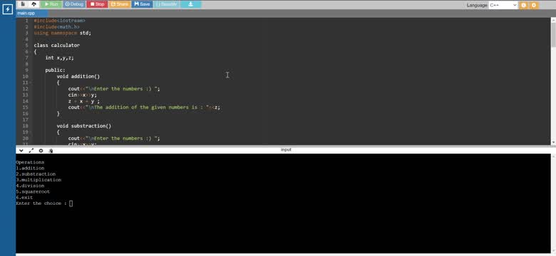 Gaurav Bhoi on LinkedIn: CodSoft C++ programming Task 2- SIMPLE CALCULATOR Gaurav Bhoi on LinkedIn: CodSoft C++ programming Task 2- SIMPLE CALCULATOR