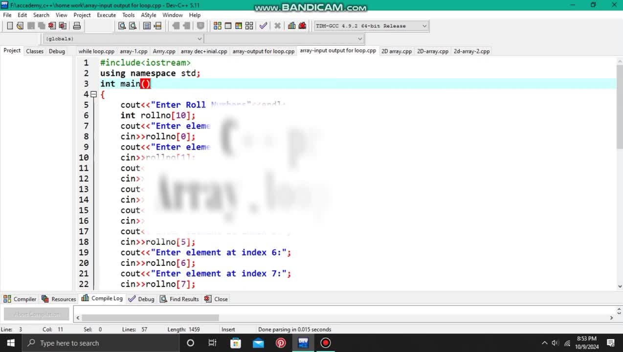 Daniyal Developer on LinkedIn: #cpp #programming #coding #arrays # ... Daniyal Developer on LinkedIn: #cpp #programming #coding #arrays # ...