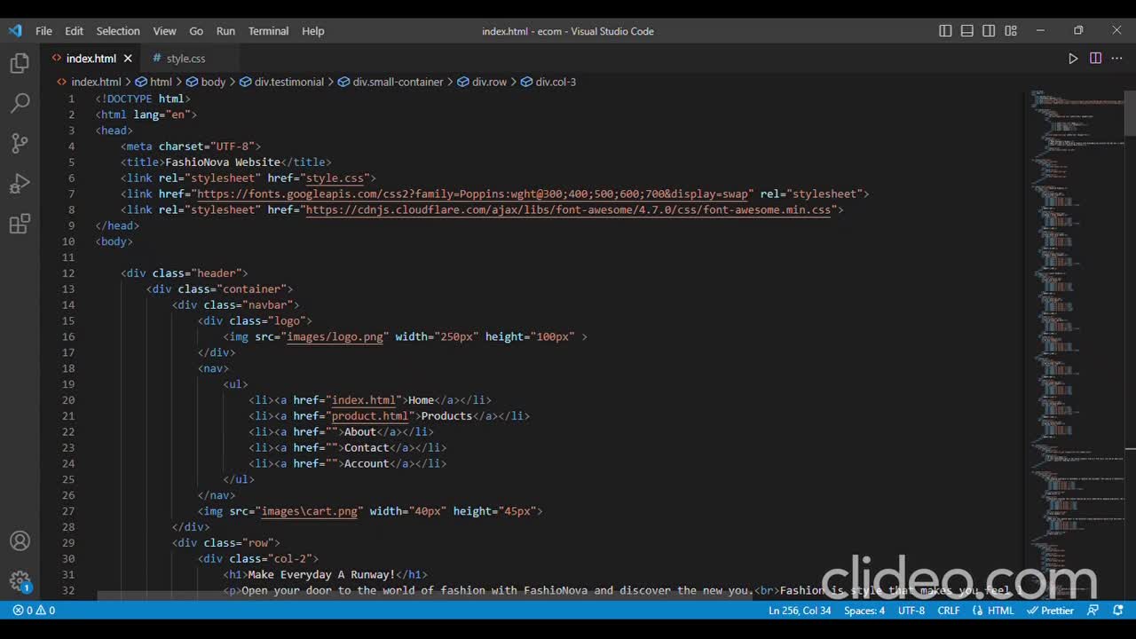 Nikitha Galla on LinkedIn: #internpe #ecommerce #html #css #javascript Nikitha Galla on LinkedIn: #internpe #ecommerce #html #css #javascript