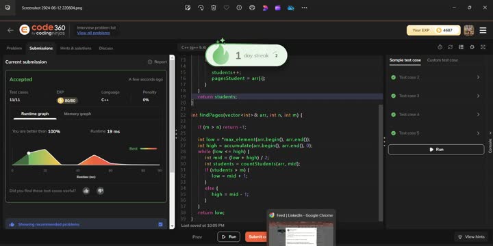 Abhishek Morya on LinkedIn: #100daysofcode #codingchallenge #day12 # ... Abhishek Morya on LinkedIn: #100daysofcode #codingchallenge #day12 # ...