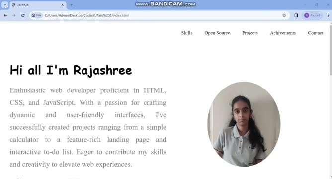 Completed Task 1 of Task 1 at Codsoft | RAJASHREE P posted on the topic ... Completed Task 1 of Task 1 at Codsoft | RAJASHREE P posted on the topic ...