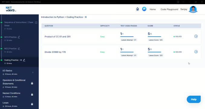 Sanjay C on LinkedIn: #nxtwave #rahulattuluri #ccbp #python #coding # ... Sanjay C on LinkedIn: #nxtwave #rahulattuluri #ccbp #python #coding # ...