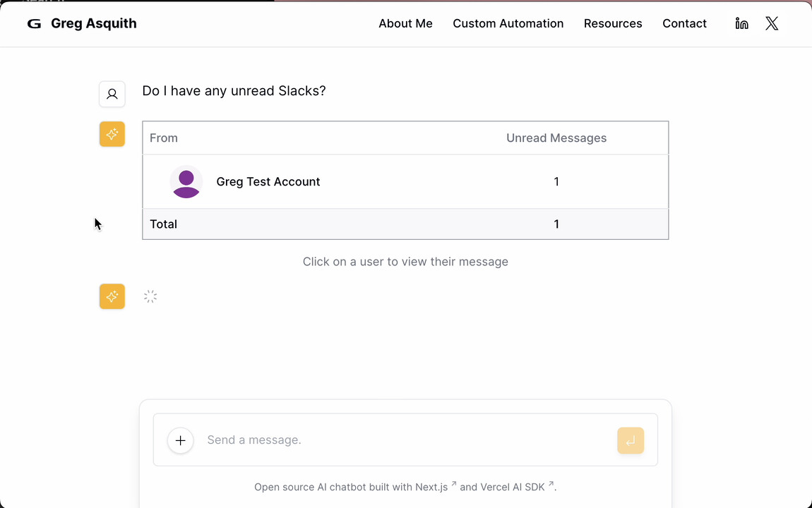 How to combine custom AI tools with Vercel AI | Greg Asquith posted on ... How to combine custom AI tools with Vercel AI | Greg Asquith posted on ...