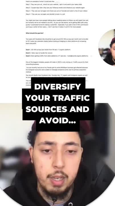 Lotfi Drif on LinkedIn: Boost Your Business: Why Relying on One Traffic ... Lotfi Drif on LinkedIn: Boost Your Business: Why Relying on One Traffic ...