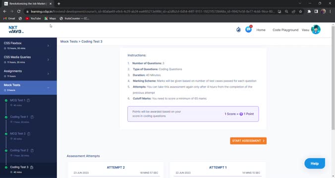 Vasu viyyapu on LinkedIn: #ccbp #nxtwave #100daysofcodechallenge # ... Vasu viyyapu on LinkedIn: #ccbp #nxtwave #100daysofcodechallenge # ...