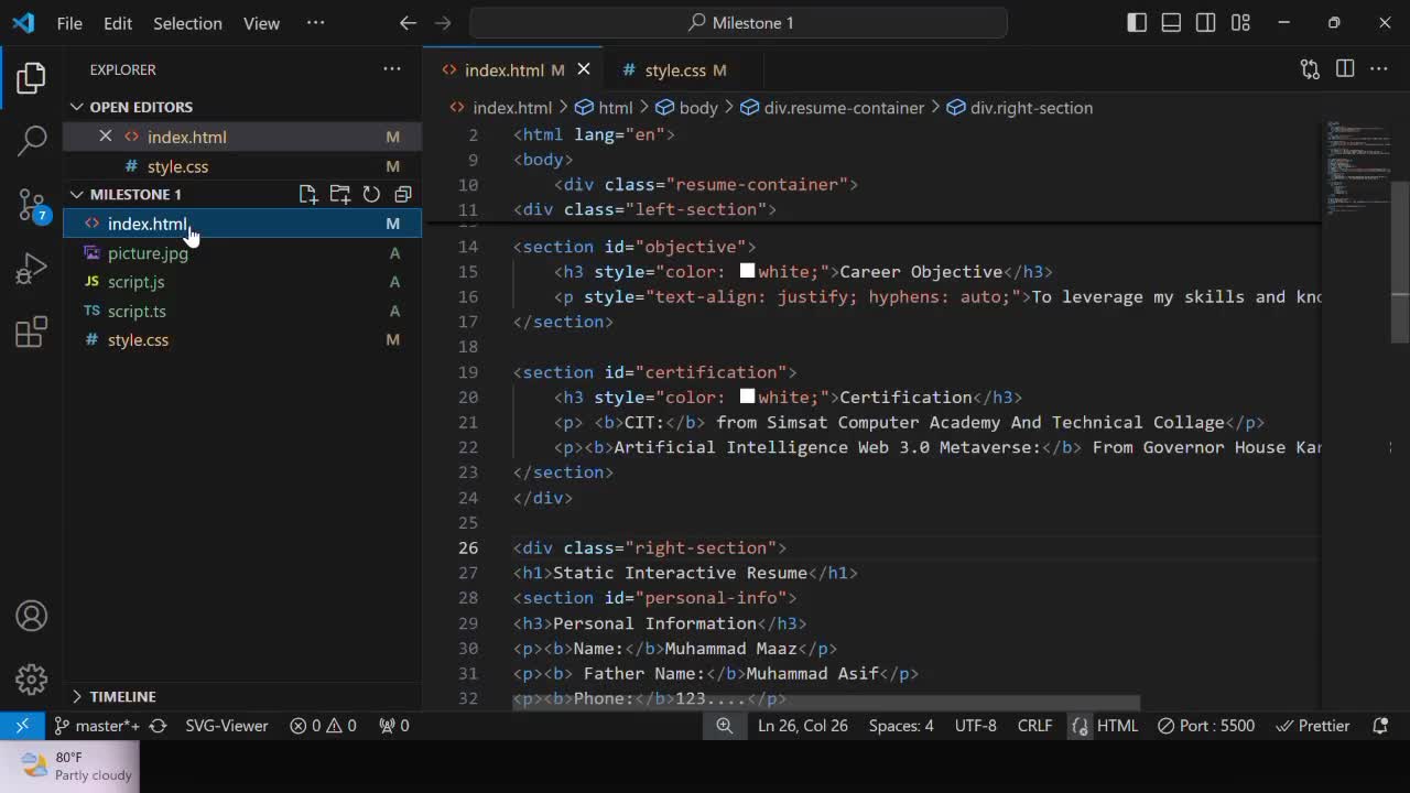 Muhammad Maaz on LinkedIn: #html #css #typescript Muhammad Maaz on LinkedIn: #html #css #typescript