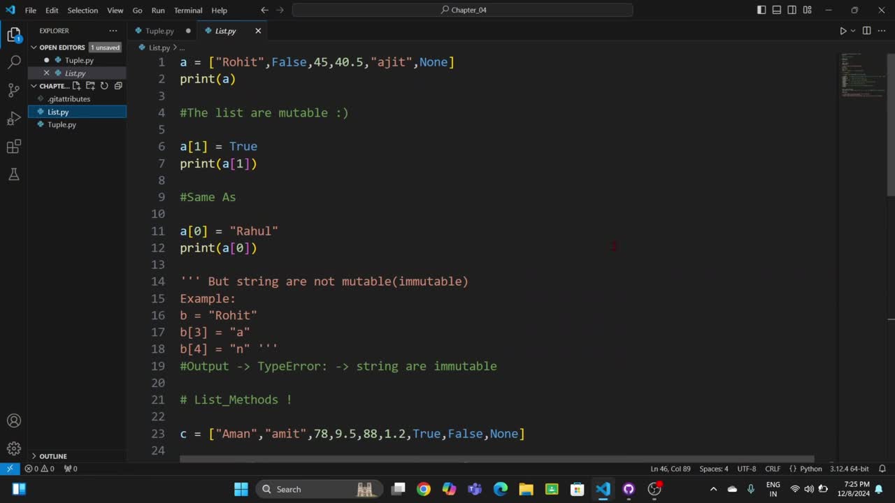 Rohit Chauhan on LinkedIn: #python #codewithharry #learningjourney # ... Rohit Chauhan on LinkedIn: #python #codewithharry #learningjourney # ...