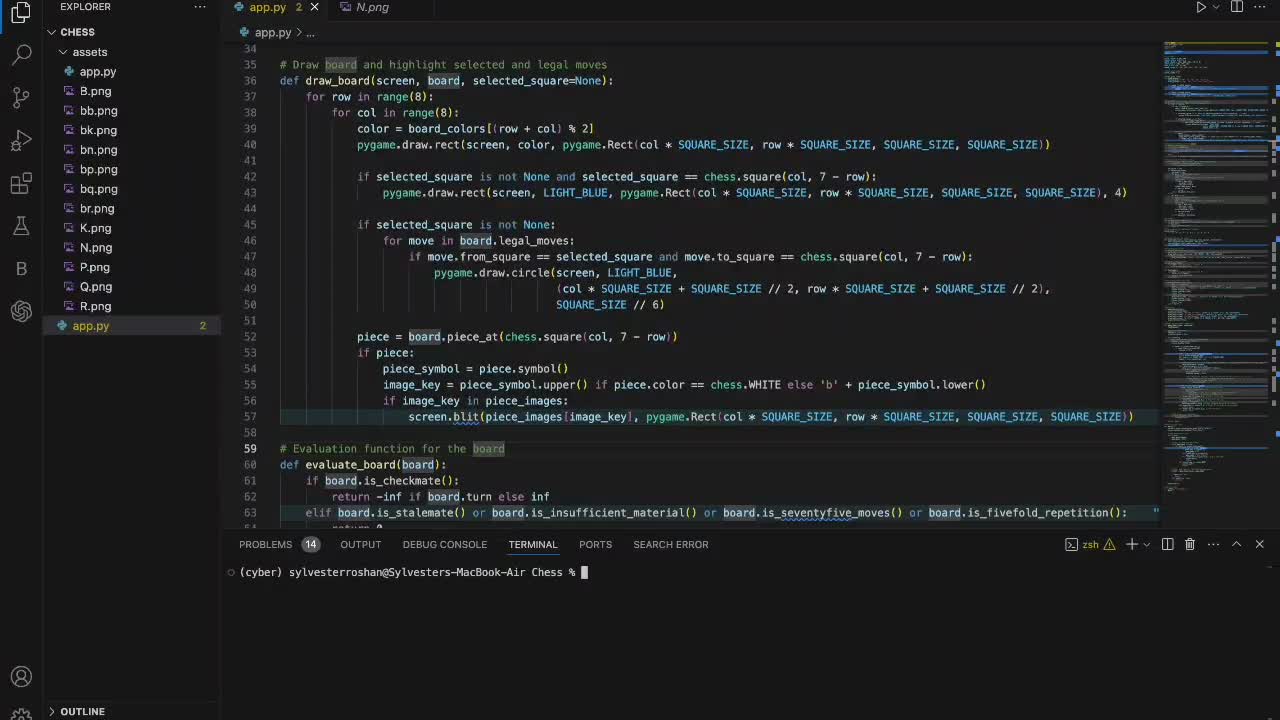 Sylvester Roshan on LinkedIn: #chess #python #pygame # ... Sylvester Roshan on LinkedIn: #chess #python #pygame # ...