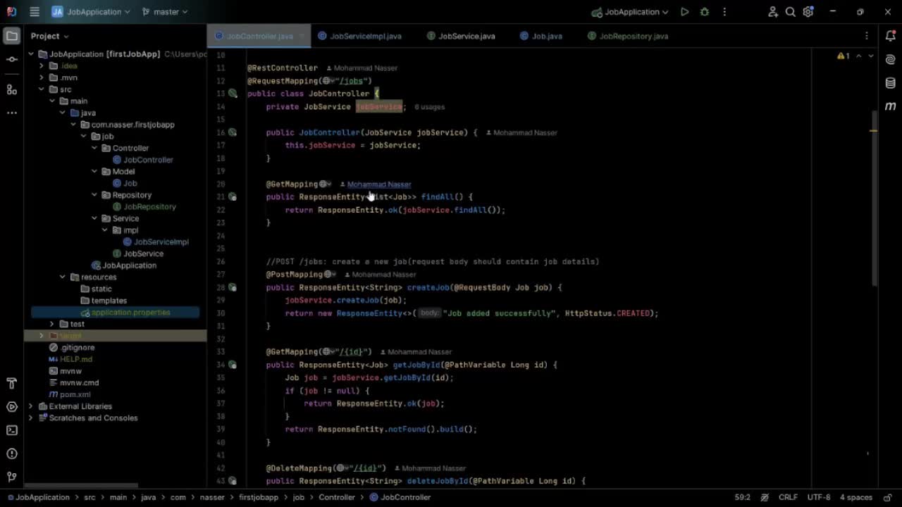 Mohammad Nasser on LinkedIn: #java #springboot #backenddevelopment # ... Mohammad Nasser on LinkedIn: #java #springboot #backenddevelopment # ...
