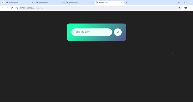 Building a weather app using HTML, CSS, JavaScript | Palak khare posted ... Building a weather app using HTML, CSS, JavaScript | Palak khare posted ...