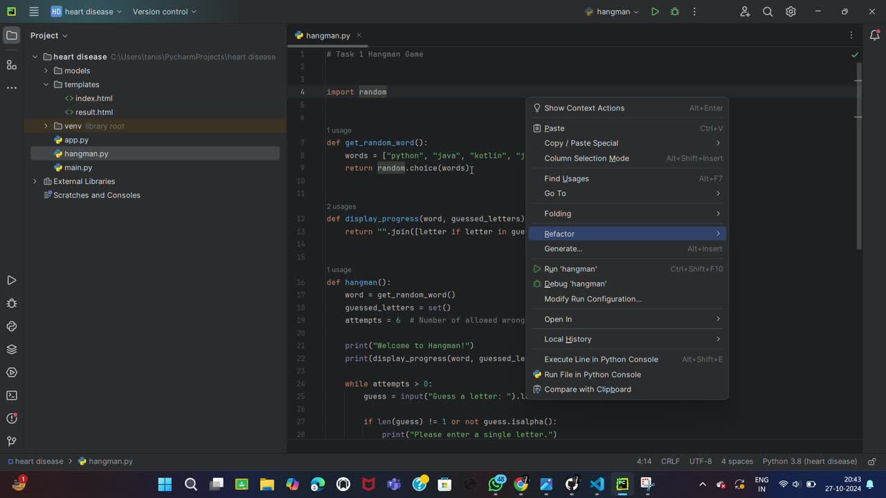 Tanishk Tyagi on LinkedIn: #codealpha #internship #pythonprogramming # ... Tanishk Tyagi on LinkedIn: #codealpha #internship #pythonprogramming # ...