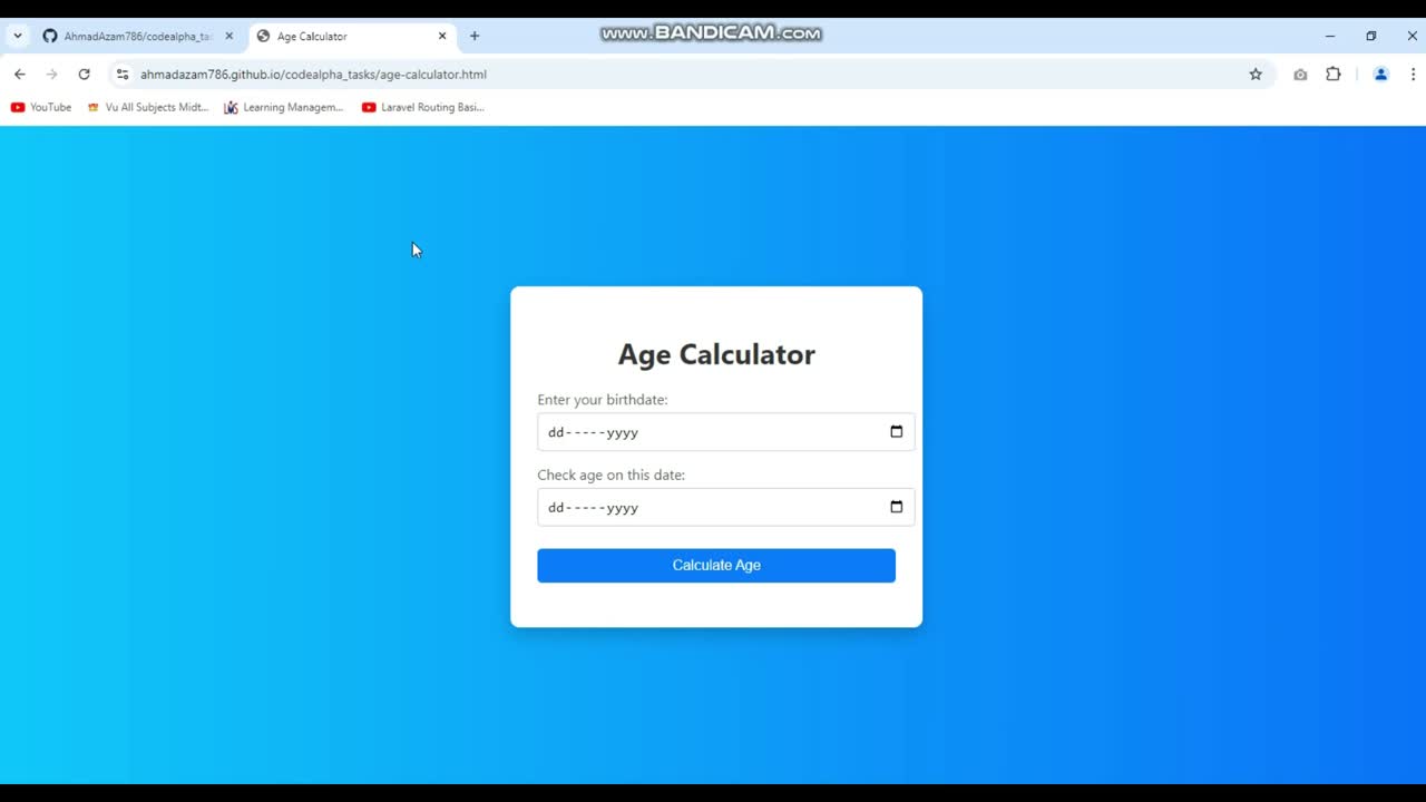 Ahmad Azam on LinkedIn: #codealpha #task1 Ahmad Azam on LinkedIn: #codealpha #task1