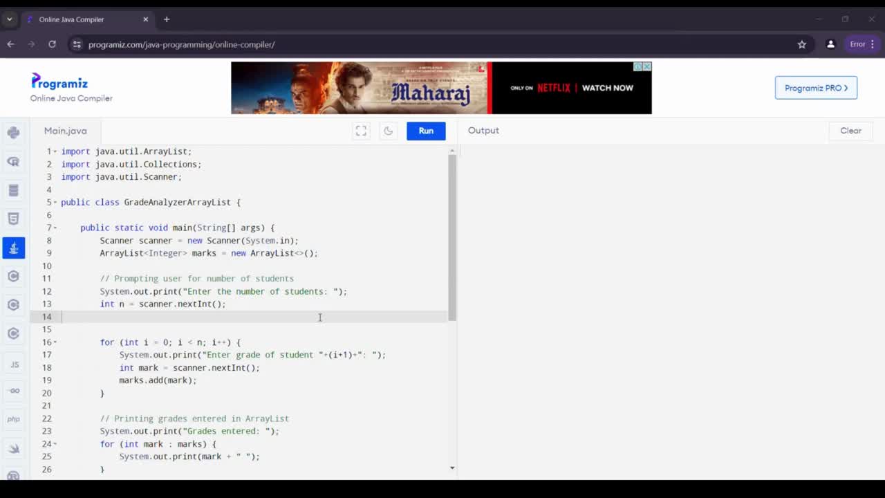 Sri Karthik royal Royal on LinkedIn: #codealpha #javaprogramming # ... Sri Karthik royal Royal on LinkedIn: #codealpha #javaprogramming # ...