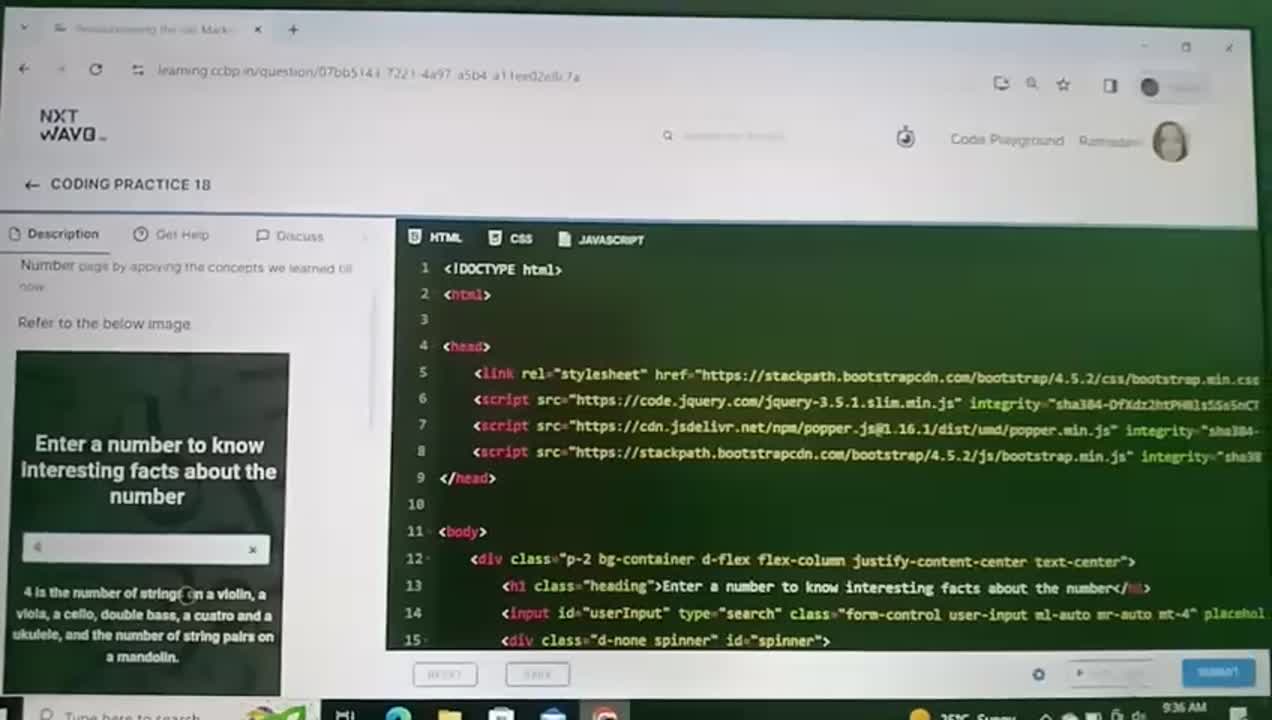 Ramadevi Marturi on LinkedIn: #ccbp #html #css #bootstrap #javascript # ... Ramadevi Marturi on LinkedIn: #ccbp #html #css #bootstrap #javascript # ...