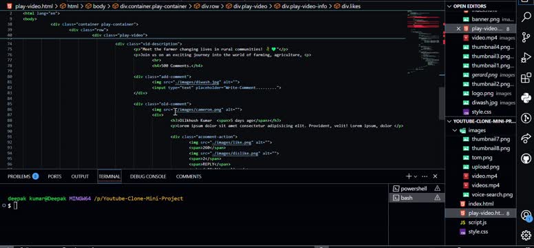 #html #css #webdevelopment #frontend #responsivedesign #youtubeclone ... #html #css #webdevelopment #frontend #responsivedesign #youtubeclone ...