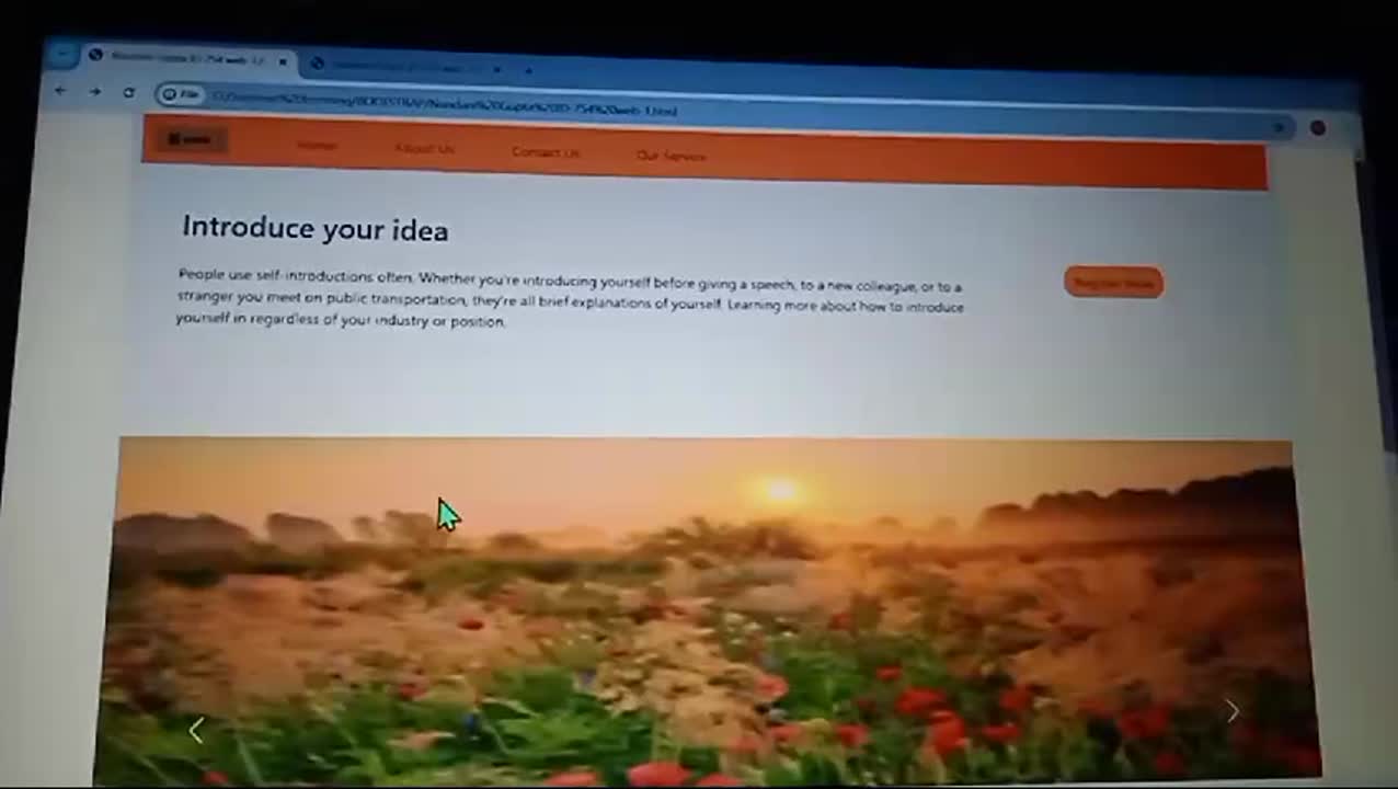 Nandani Gupta on LinkedIn: Website using Bootstrap 😄 Nandani Gupta on LinkedIn: Website using Bootstrap 😄
