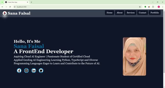 Sana Faisal on LinkedIn: #sanafaisal #nextjs #react #tailwindcss # ... Sana Faisal on LinkedIn: #sanafaisal #nextjs #react #tailwindcss # ...