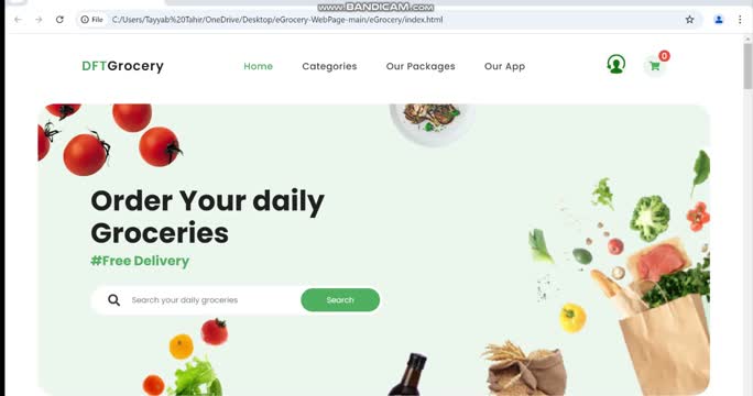 Launching Grocery Store with HTML, CSS, and JavaScript | Tayyab Tahir ... Launching Grocery Store with HTML, CSS, and JavaScript | Tayyab Tahir ...