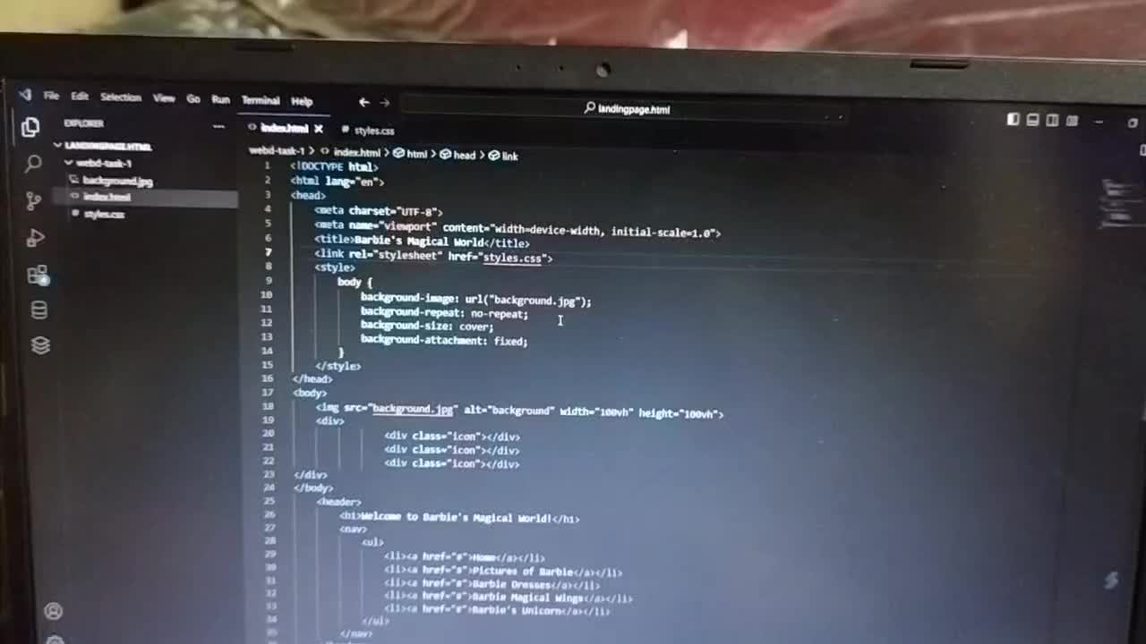 #webdevelopment #html #css #barbie | UDAYANA SAI PARVATHI #webdevelopment #html #css #barbie | UDAYANA SAI PARVATHI